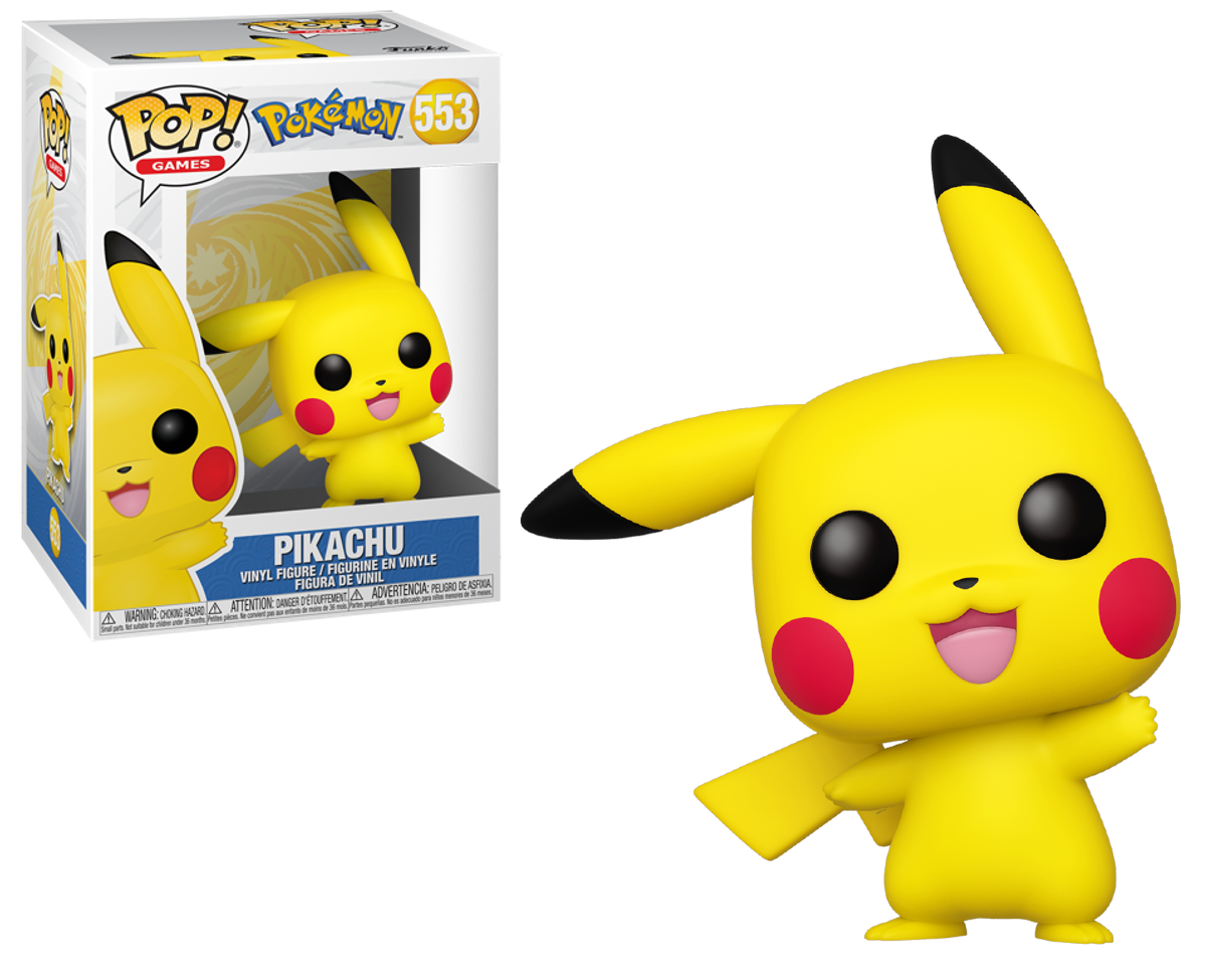 Pokemon - Pikachu Waving Funko POP Vinyl Figure #553 | GorillaGames